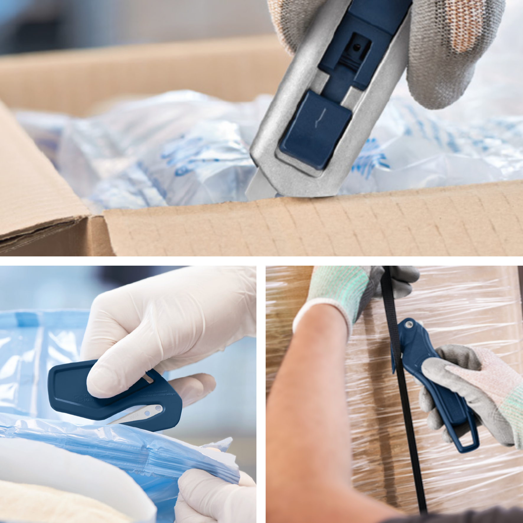 Metal Detectable Safety Knives for the Food Industry