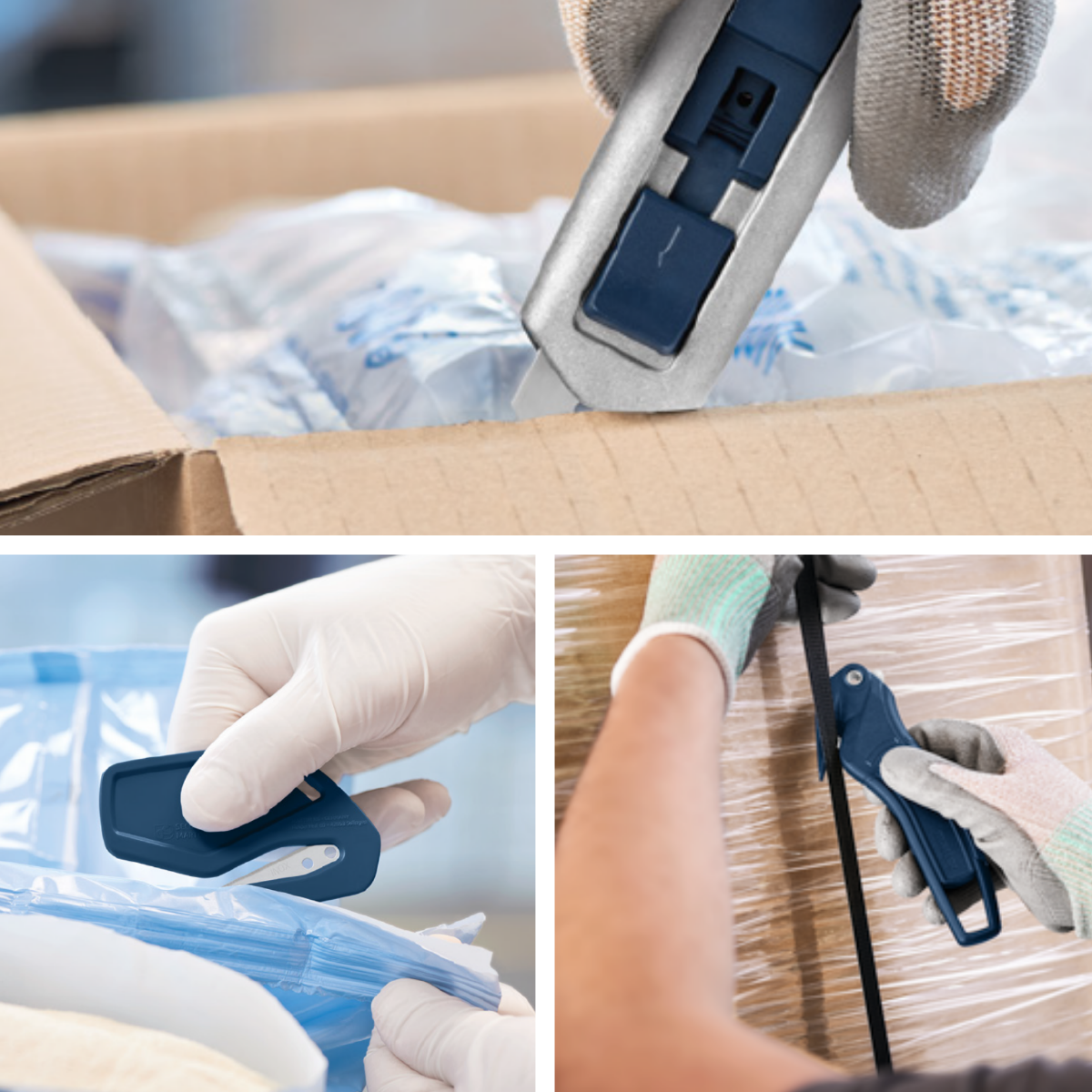 Metal Detectable Safety Knives for the Food Industry